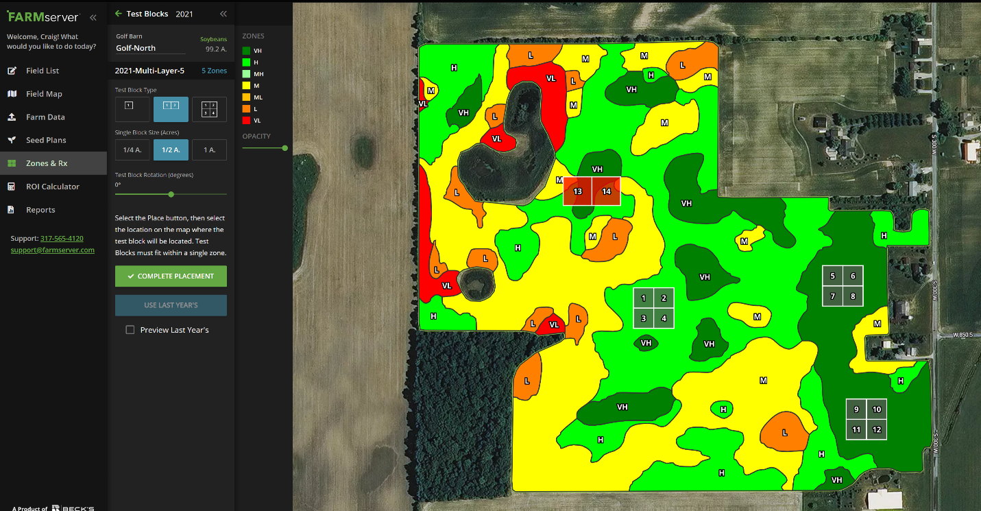 Management Zones Made Easy! | FARMserver